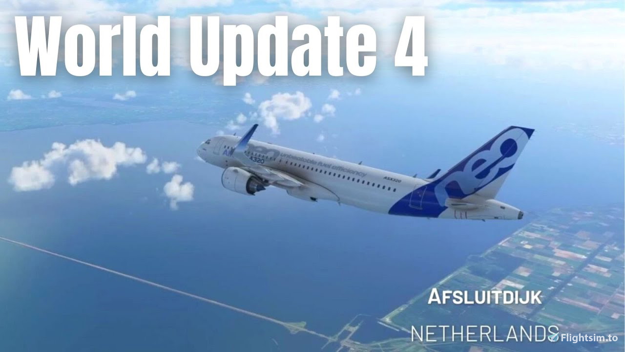 FS2020 World Update 4: France/Benelux for Microsoft Flight Simulator | MSFS