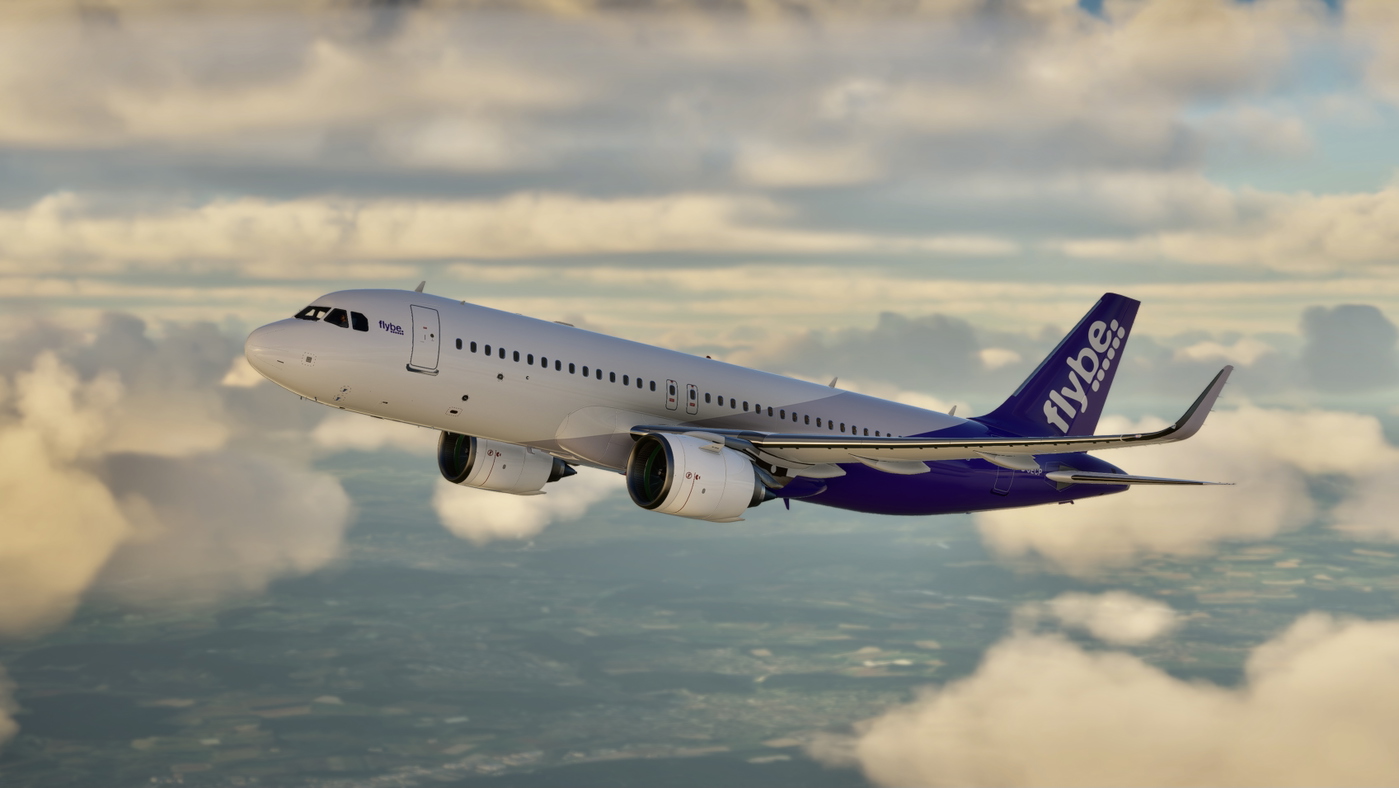 Airbus A320neo Flybe (2018 Livery) - 8K for Microsoft Flight Simulator ...