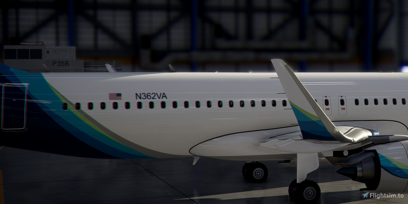 [A32NX] Airbus A320neo Alaska Airlines N362VA in 8k for Microsoft ...