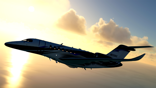Cessna Citation Longitude N233CL » Microsoft Flight Simulator