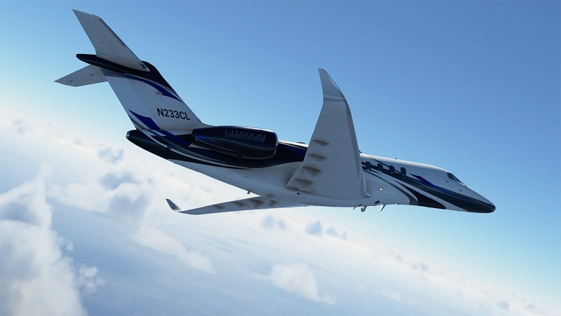 Cessna Citation Longitude N233CL for Microsoft Flight Simulator | MSFS
