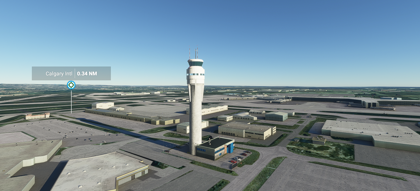 Calgary, Alberta, Canada (CYYC) ATC Tower for Microsoft Flight ...