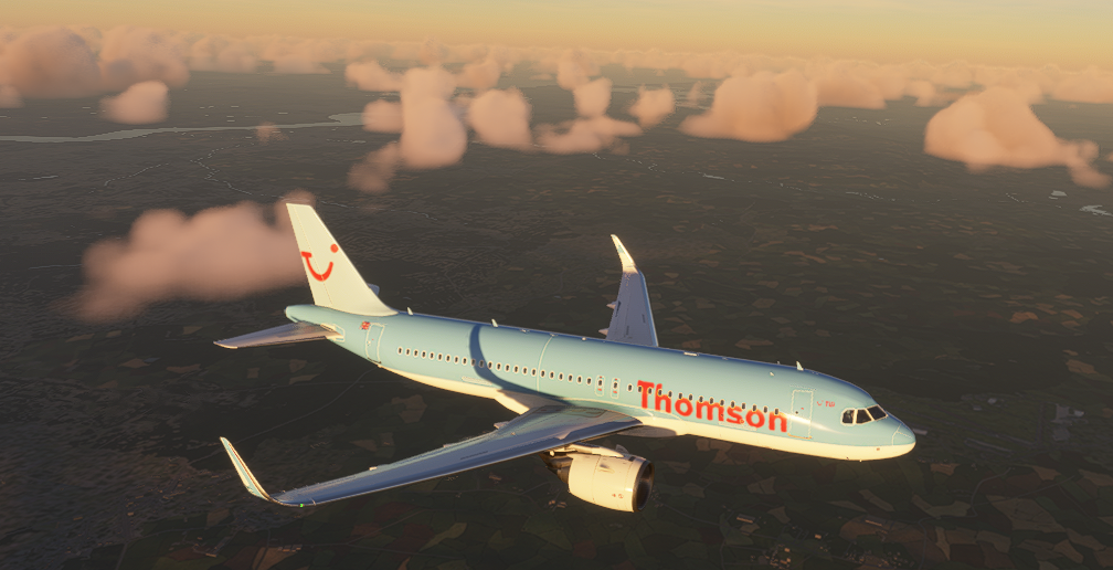 [A32NX] Thomson Old Style Livery for Microsoft Flight Simulator | MSFS