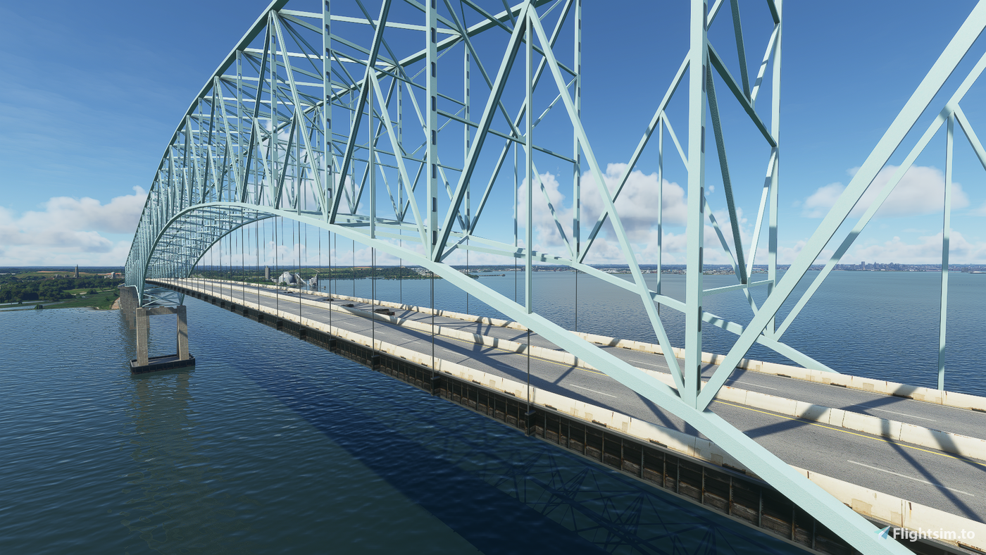 Francis Scott Key Bridge - Baltimore for Microsoft Flight Simulator | MSFS