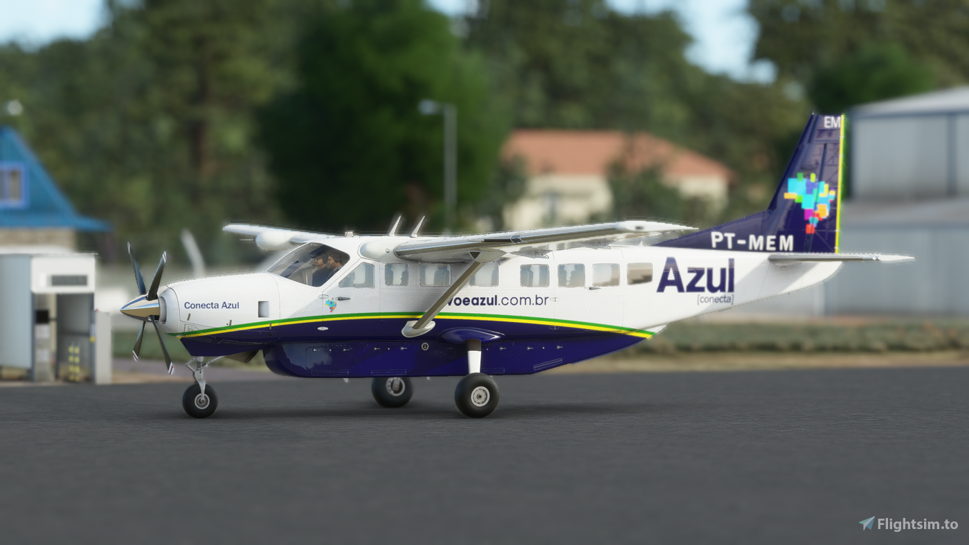 Cessna 208B Grand Caravan EX (8K) AZUL CONECTA PT-MEM for Microsoft ...