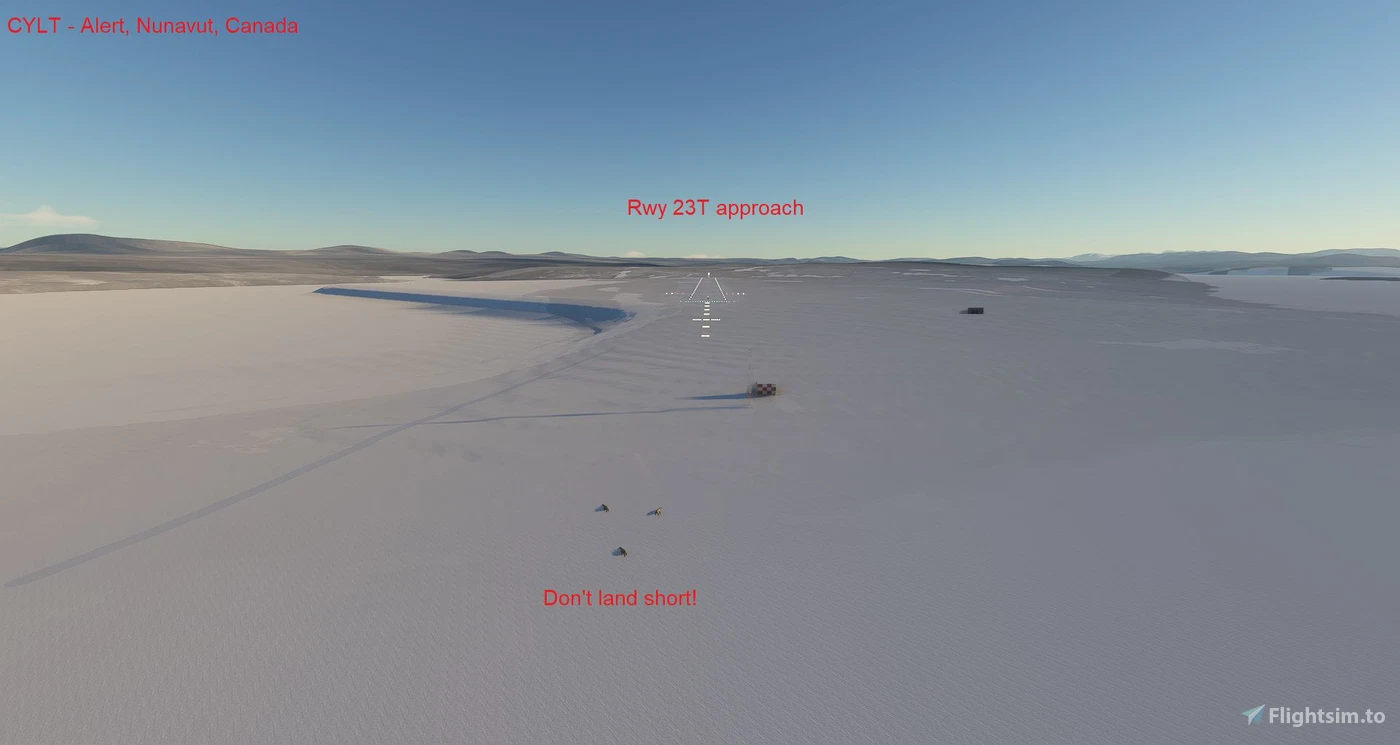 CYLT - Alert Nunavut Canada airport/scenery enhancement for Microsoft ...