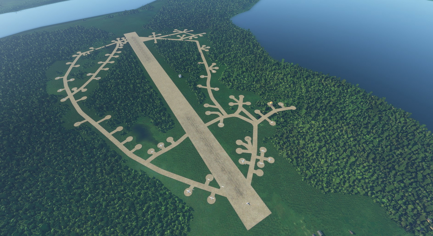 WWII Sunlight Airfield on Banika Island for Microsoft Flight Simulator ...