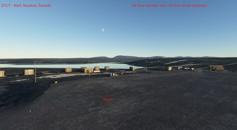 CYLT - Alert Nunavut Canada airport/scenery enhancement for Microsoft ...