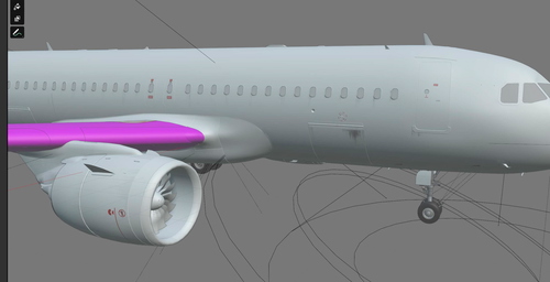 dirt overlay for 320 liveries » Microsoft Flight Simulator