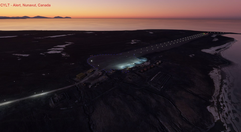 CYLT - Alert Nunavut Canada airport/scenery enhancement for Microsoft ...