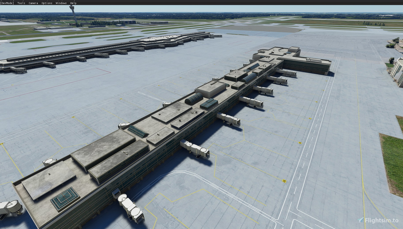 KCVG Cincinnati Layout Upgrade for Microsoft Flight Simulator | MSFS