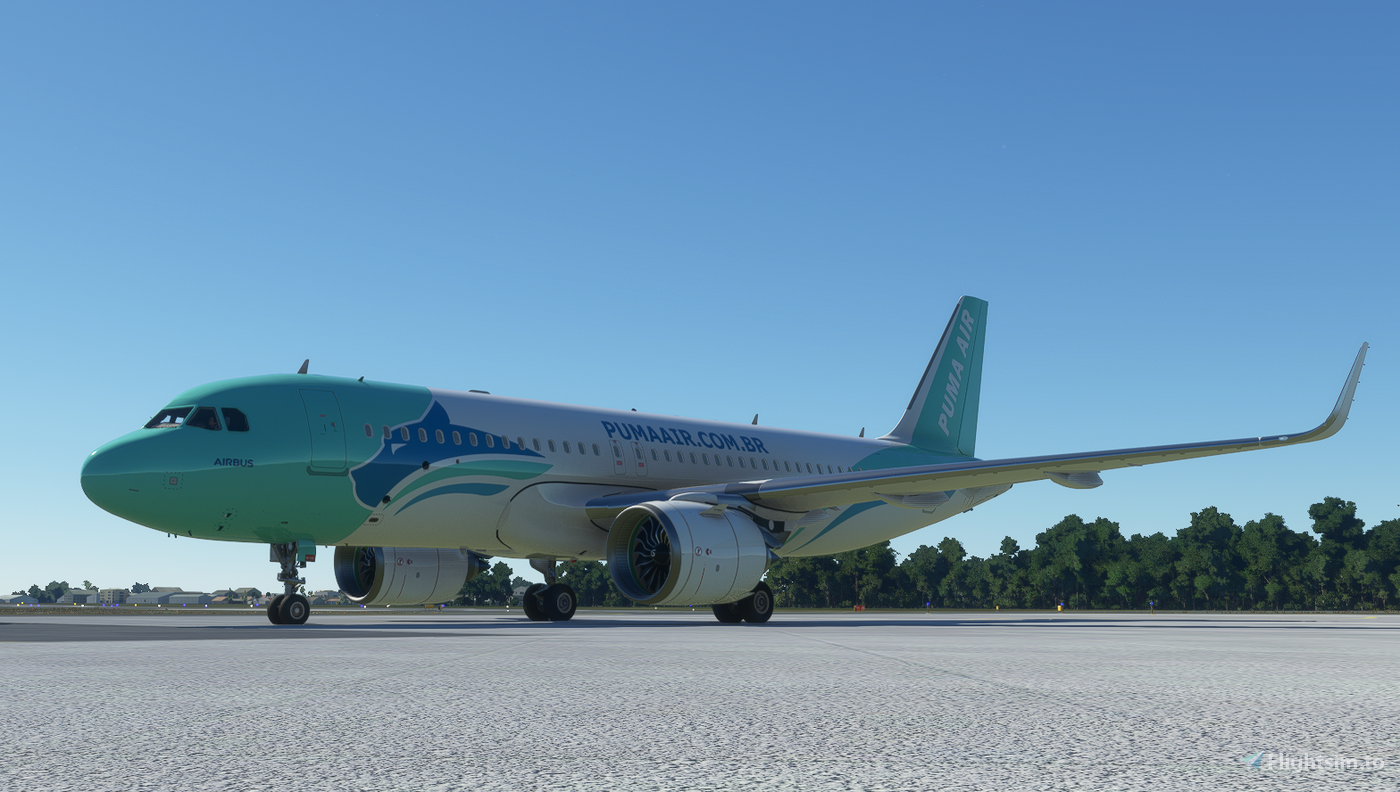 [A32NX] FlyByWire | Airbus A320neo Puma Air 4K V1.0 for Microsoft ...