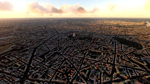 Paris » Microsoft Flight Simulator