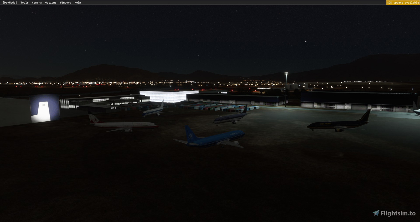 SCEL Old generation 3D building replace for Microsoft Flight Simulator ...