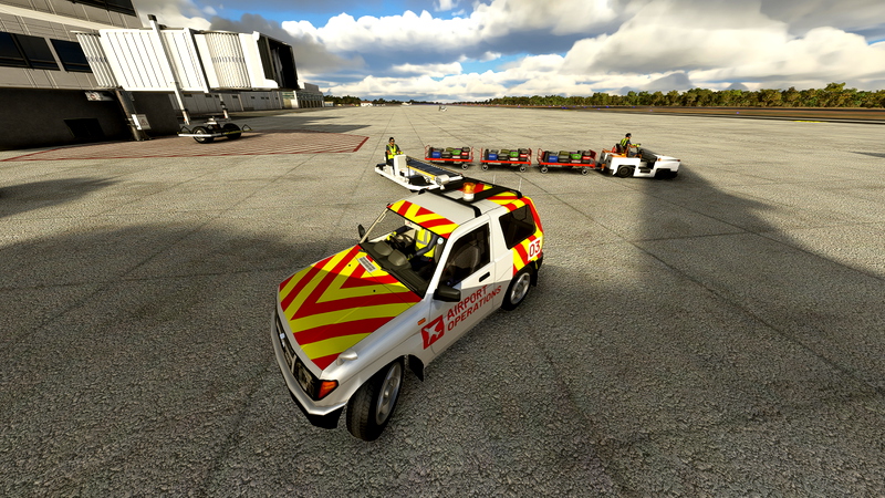 Follow Me Car - Remastered Pajero MSFS-03 for Microsoft Flight ...