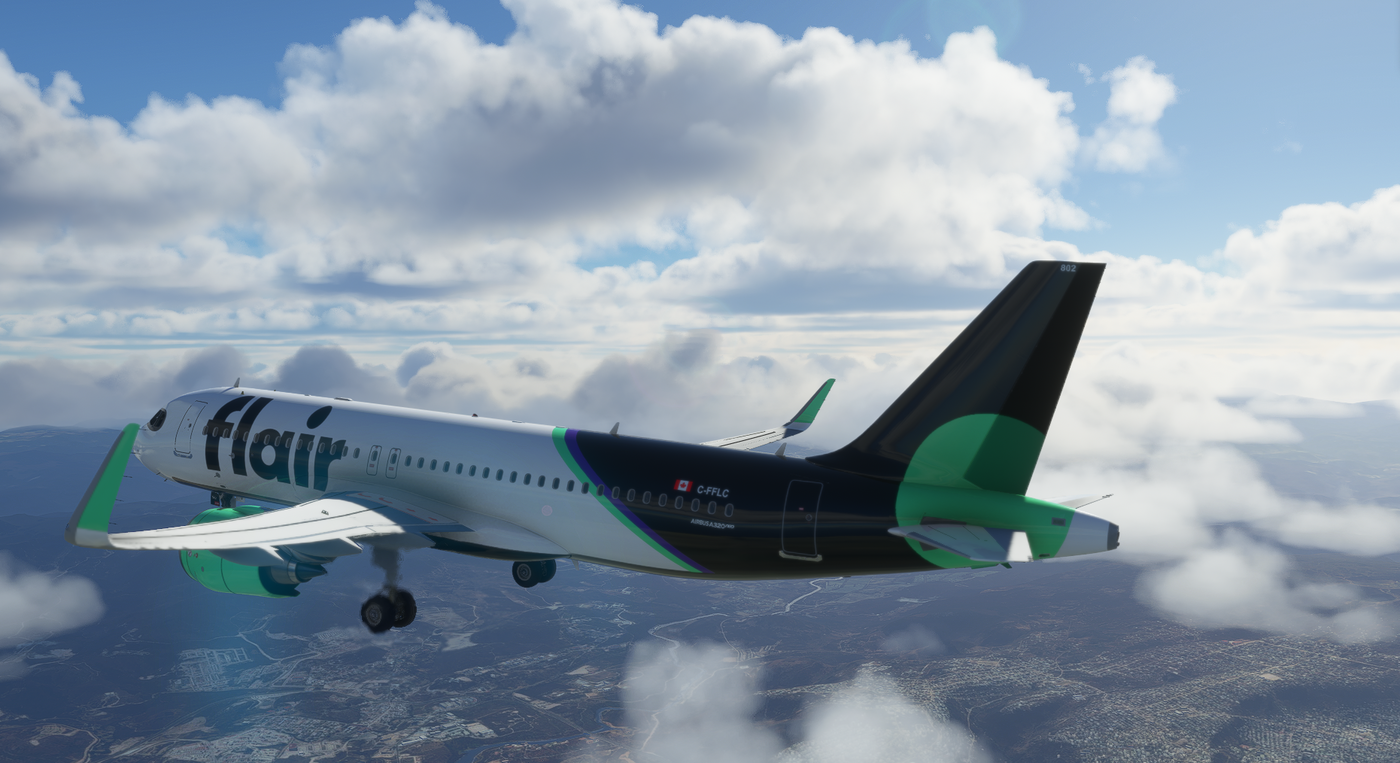 A32NX Flair MAX -8K for Microsoft Flight Simulator | MSFS