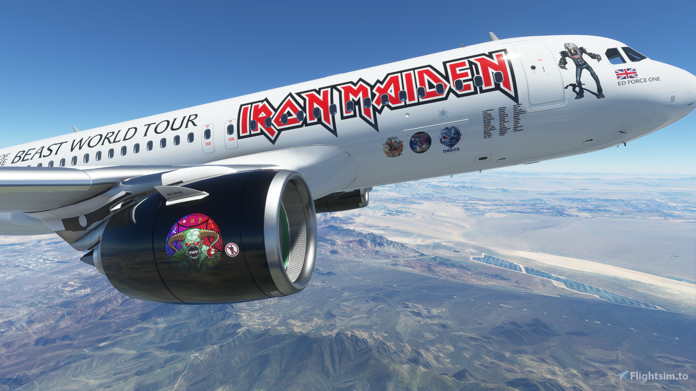 Aircrafts Iron Maiden Logo