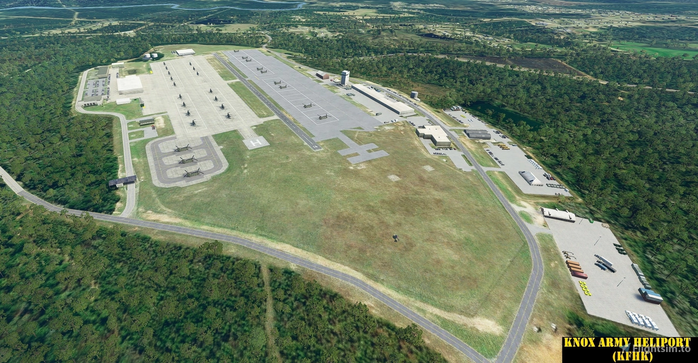 US Army Flight School- Fort Rucker, AL for Microsoft Flight Simulator ...