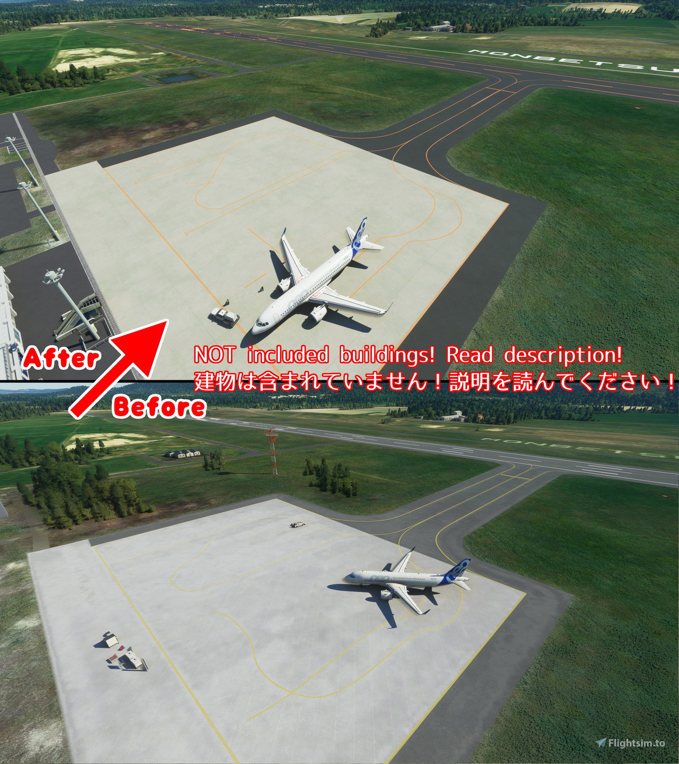 [RJEB] Monbetsu Airport for Microsoft Flight Simulator | MSFS