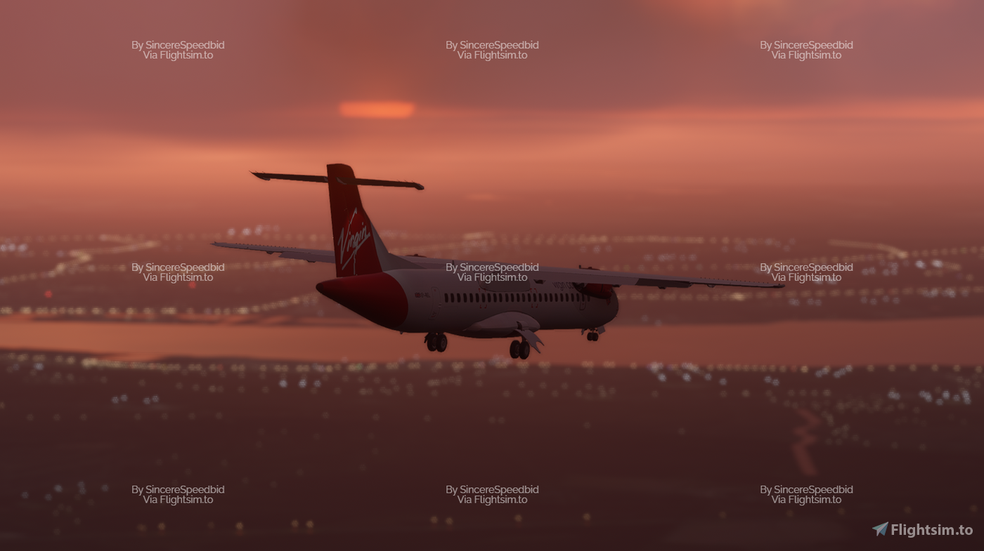 Virgin Connect | ATR 72-600 [Concept] for Microsoft Flight Simulator | MSFS