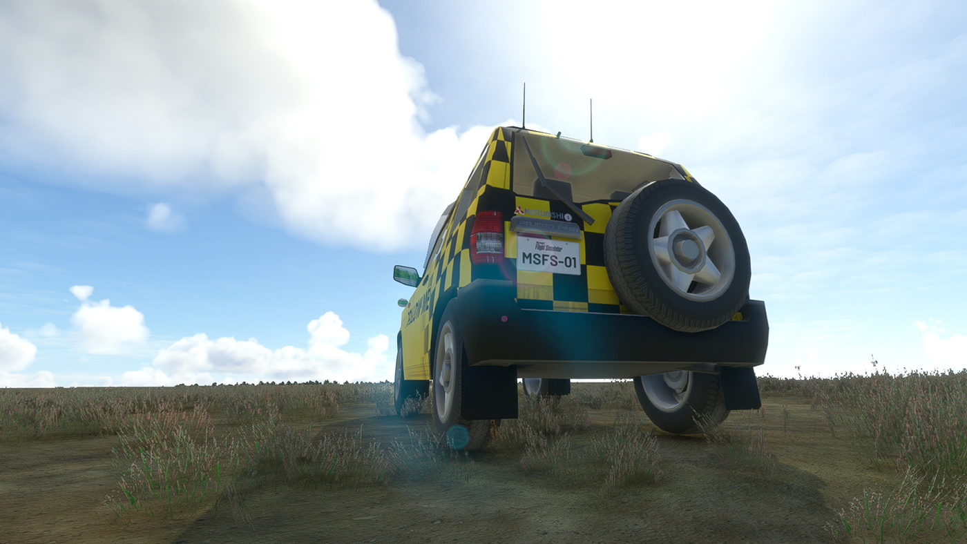 Follow Me Car - Remastered Pajero MSFS-01 for Microsoft Flight ...