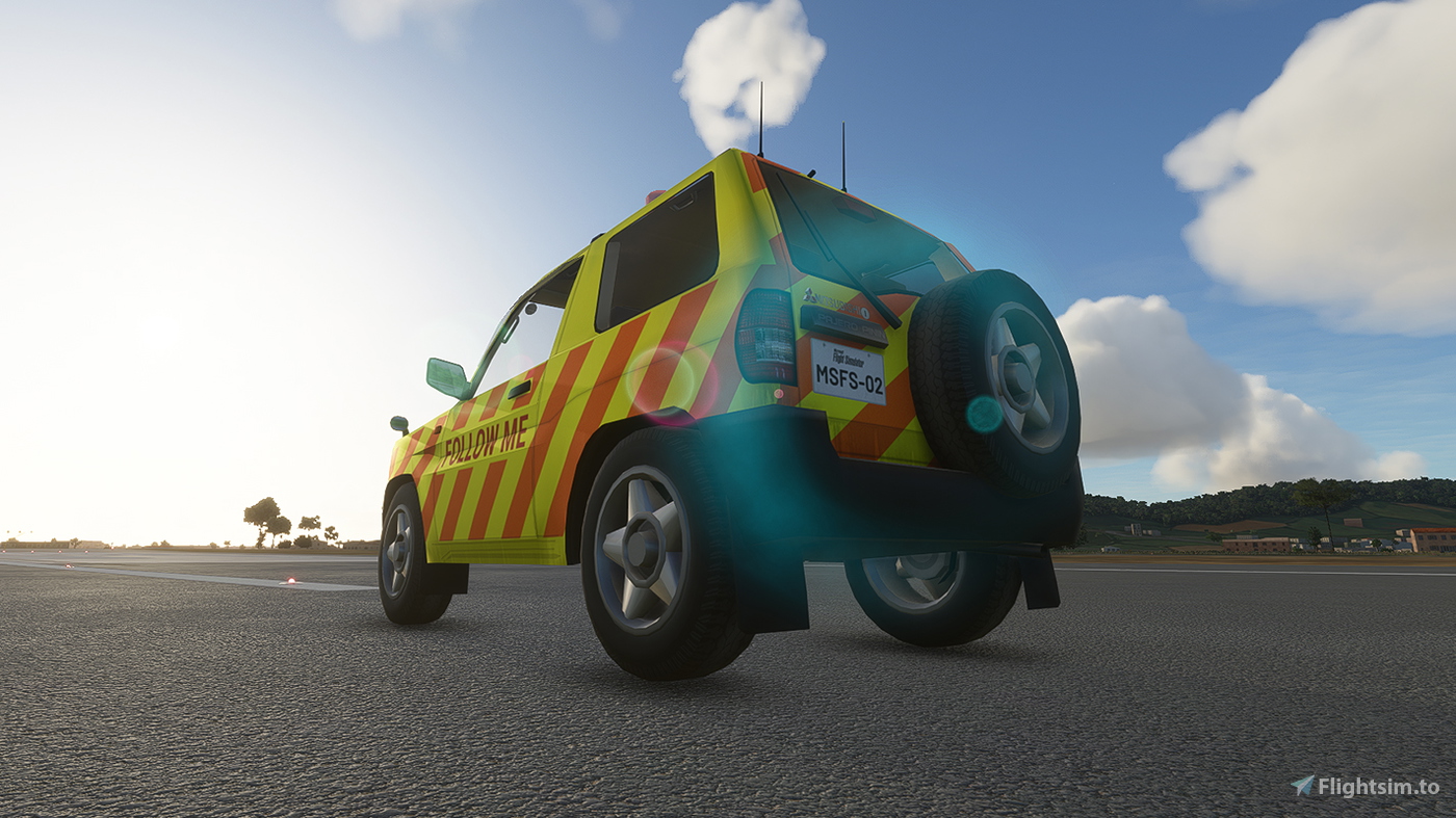 Follow Me Car - Remastered Pajero MSFS-02 for Microsoft Flight ...