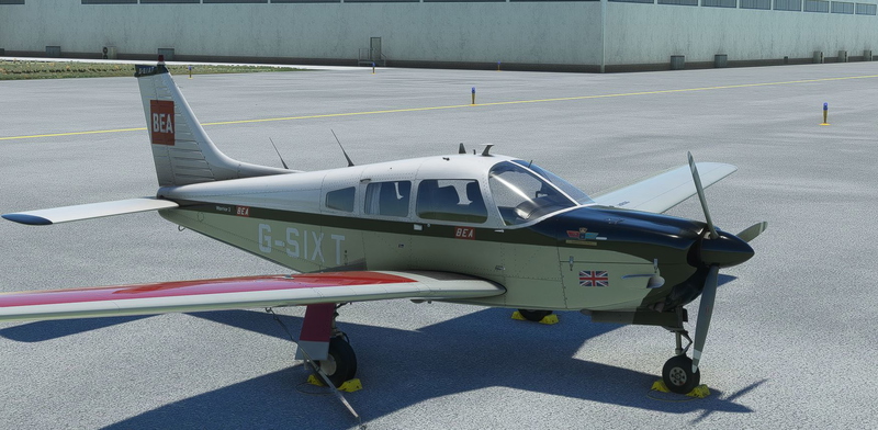 JF Piper Arrow III G-SIXT for Microsoft Flight Simulator | MSFS