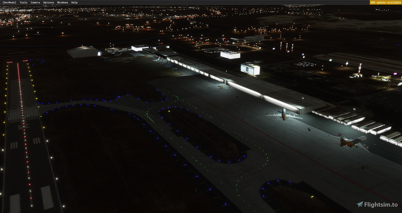 SCEL Old generation 3D building replace for Microsoft Flight Simulator ...