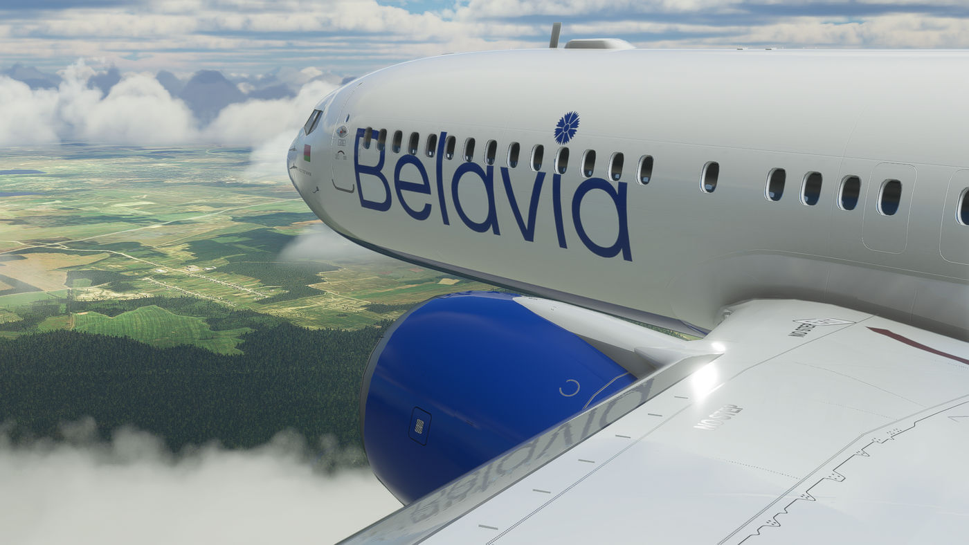 Belavia Boeing 737 MAX - (5k*10K) for Microsoft Flight Simulator | MSFS