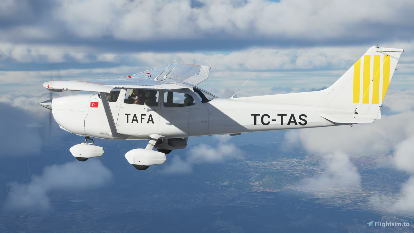 Turkish Airlines Flight Academy New For C172 TC-TAS for Microsoft ...