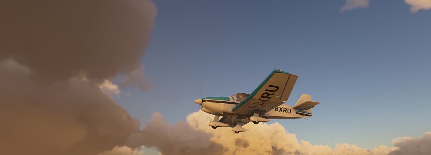 Robin DR400-120 Petit prince for Microsoft Flight Simulator | MSFS