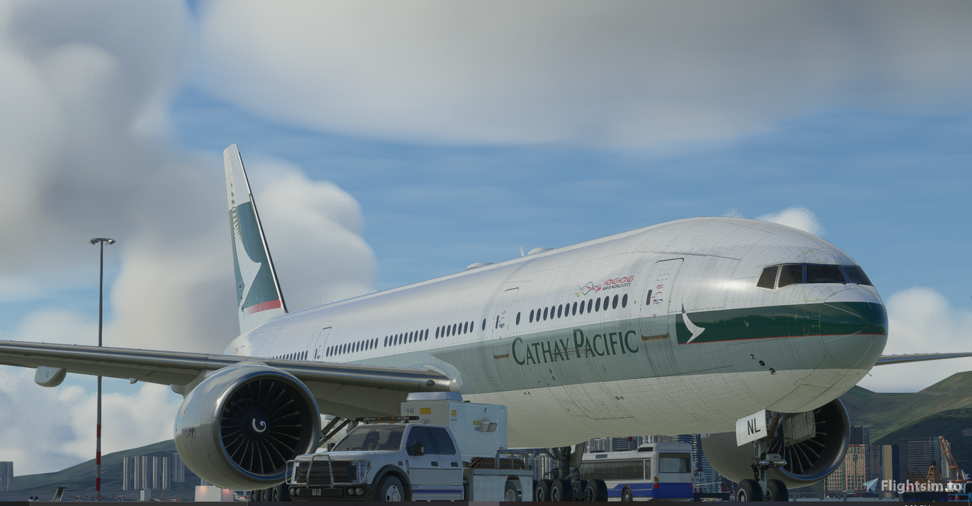 [CS777] Cathay Pacific Old B-HNL [4K] for Microsoft Flight Simulator | MSFS