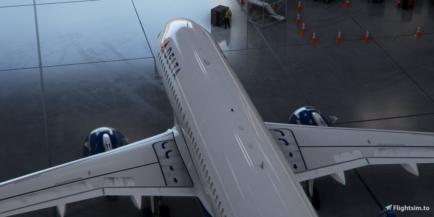[A32NX] FlyByWire | Airbus A320neo DELTA AIRLINES N325US - Dirty in 8k ...