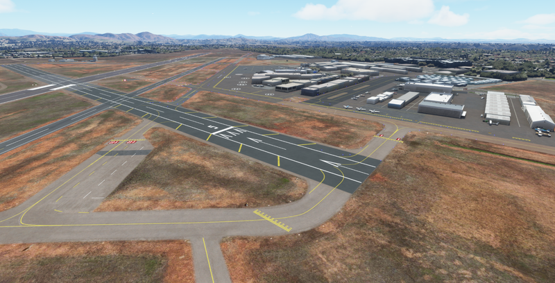 San Diego Montgomery - Gibbs Exec Airport (KMYF) for Microsoft Flight ...