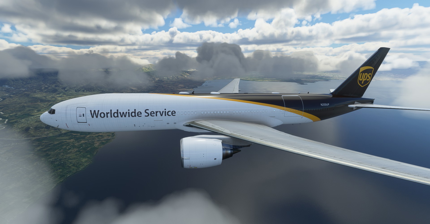 United Parcel Service (UPS) CaptainSim 777-200F (P2F) for Microsoft ...