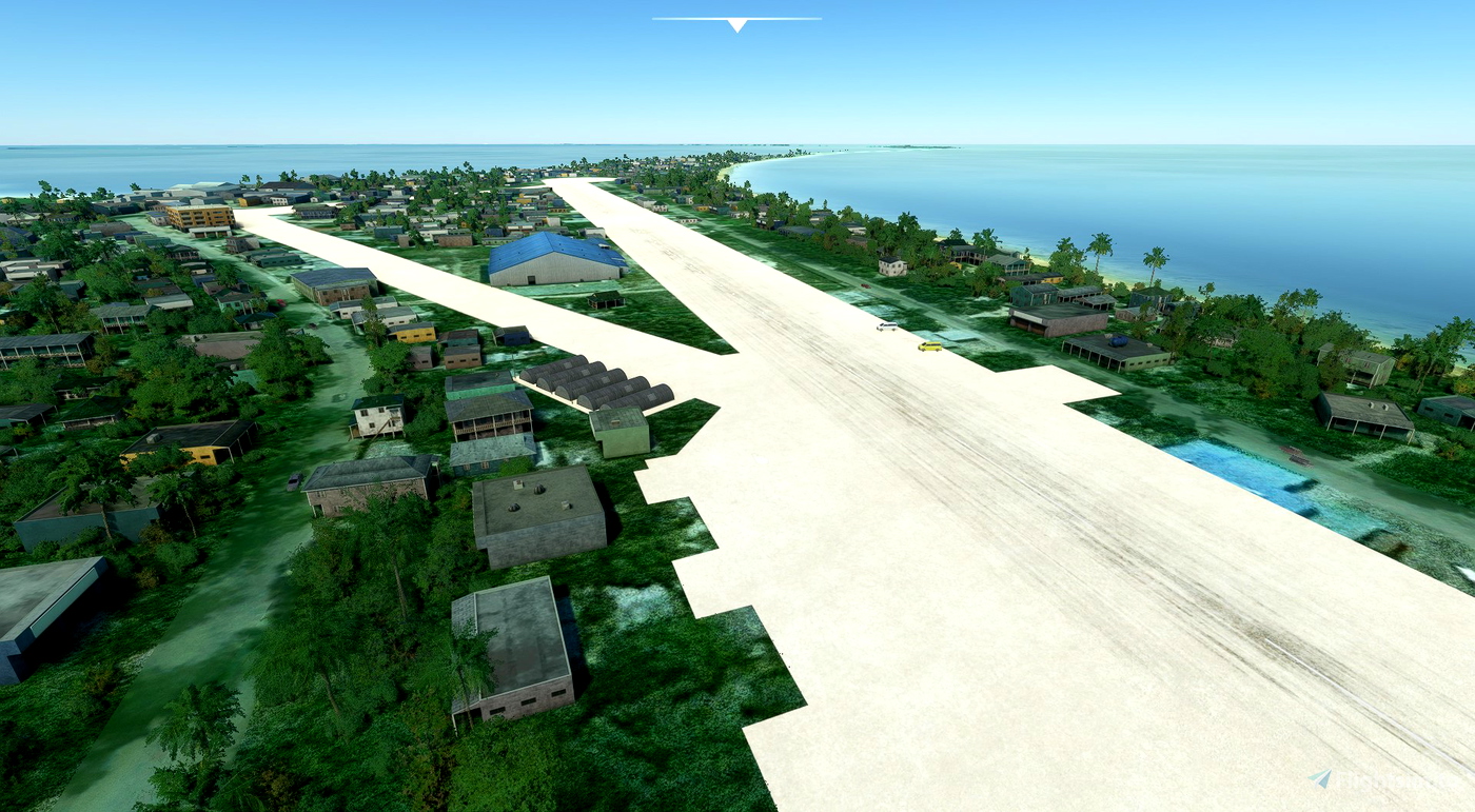 WWII Hawkins Field - Tarawa Atoll for Microsoft Flight Simulator | MSFS