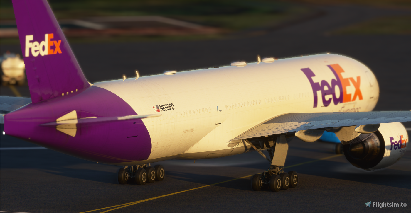 FedEx Express Livery | CS 777-200 [8K] for Microsoft Flight Simulator ...