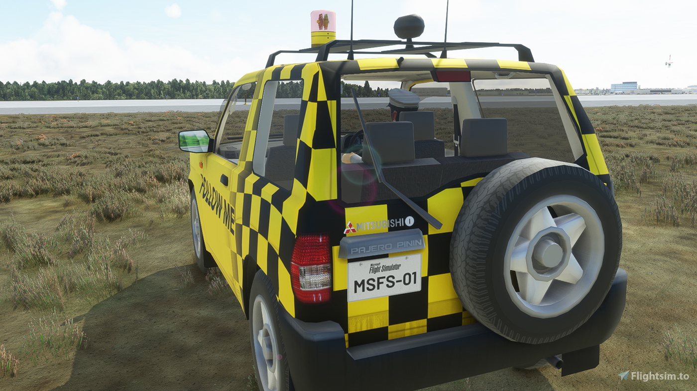 Follow Me Car - Remastered Pajero MSFS-01 for Microsoft Flight ...
