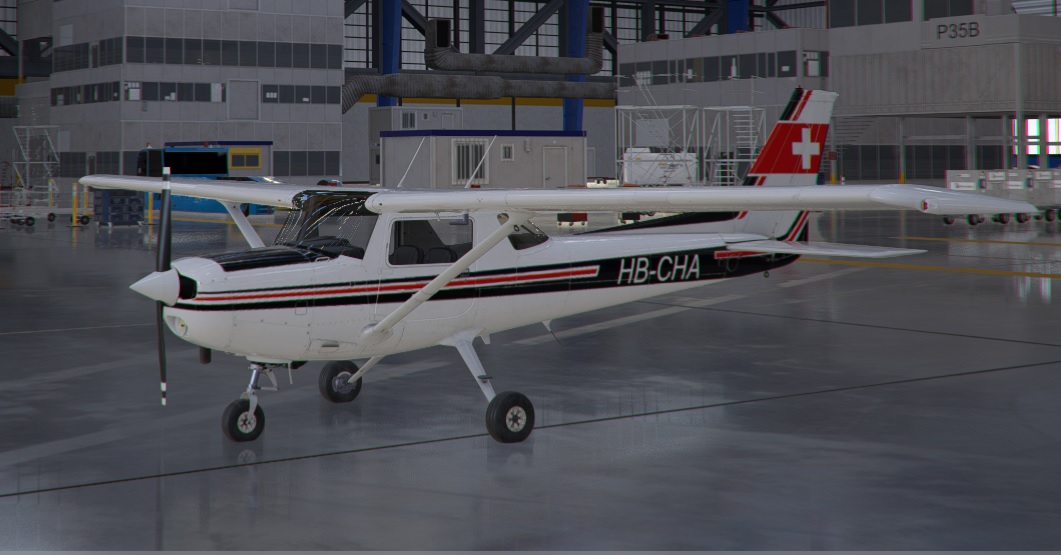 Cessna 152 HB-CHA for Microsoft Flight Simulator | MSFS