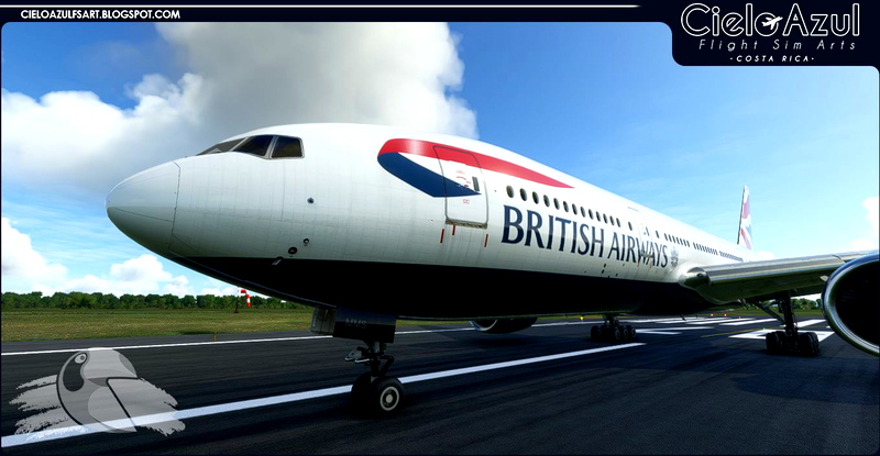 British Airways | G-YMMR & G-YMMS | Captain Sim Boeing 777-200ER (4K ...