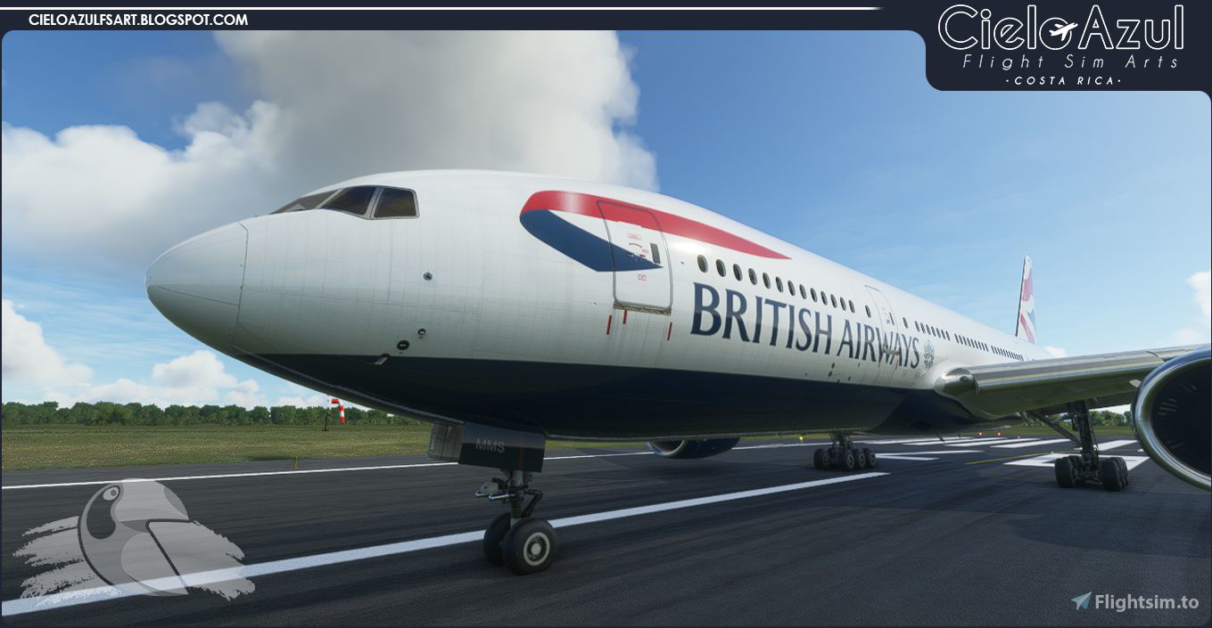 British Airways | G-YMMR & G-YMMS | Captain Sim Boeing 777-200ER (4K ...