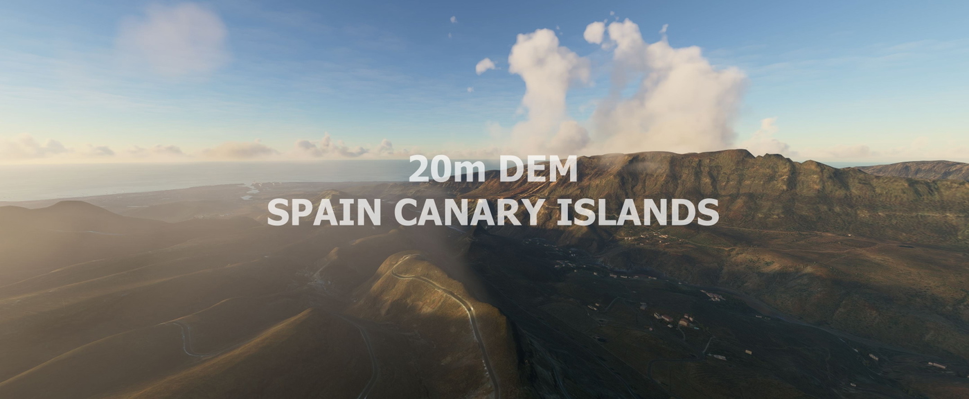 Spain Canary 20m DEM - High Resolution Terrain Elevation Data from ...