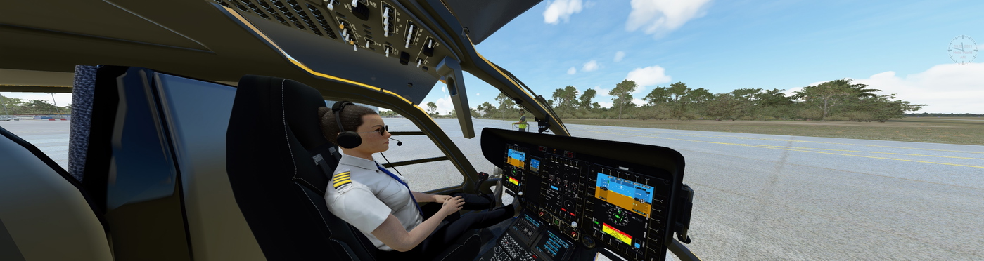 H135 Blue Angels version v.2.0 for Microsoft Flight Simulator | MSFS