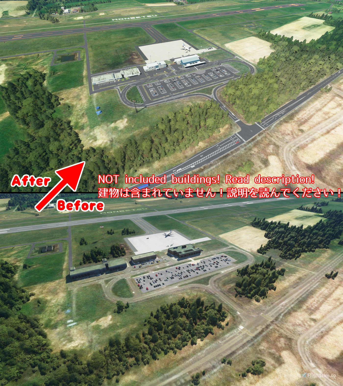 [RJEB] Monbetsu Airport for Microsoft Flight Simulator | MSFS