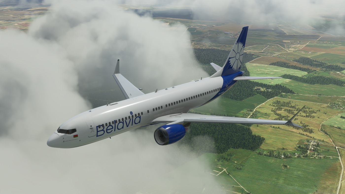 Belavia Boeing 737 MAX - (5k*10K) for Microsoft Flight Simulator | MSFS