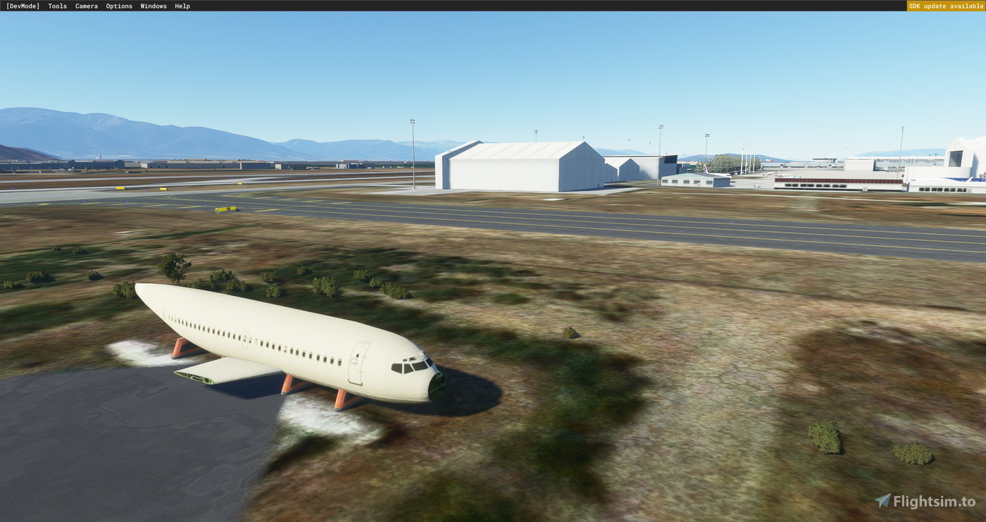 SCEL Old generation 3D building replace for Microsoft Flight Simulator ...