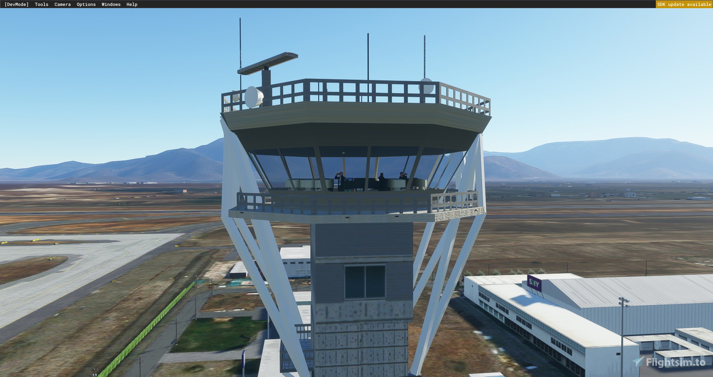 SCEL Old generation 3D building replace for Microsoft Flight Simulator ...
