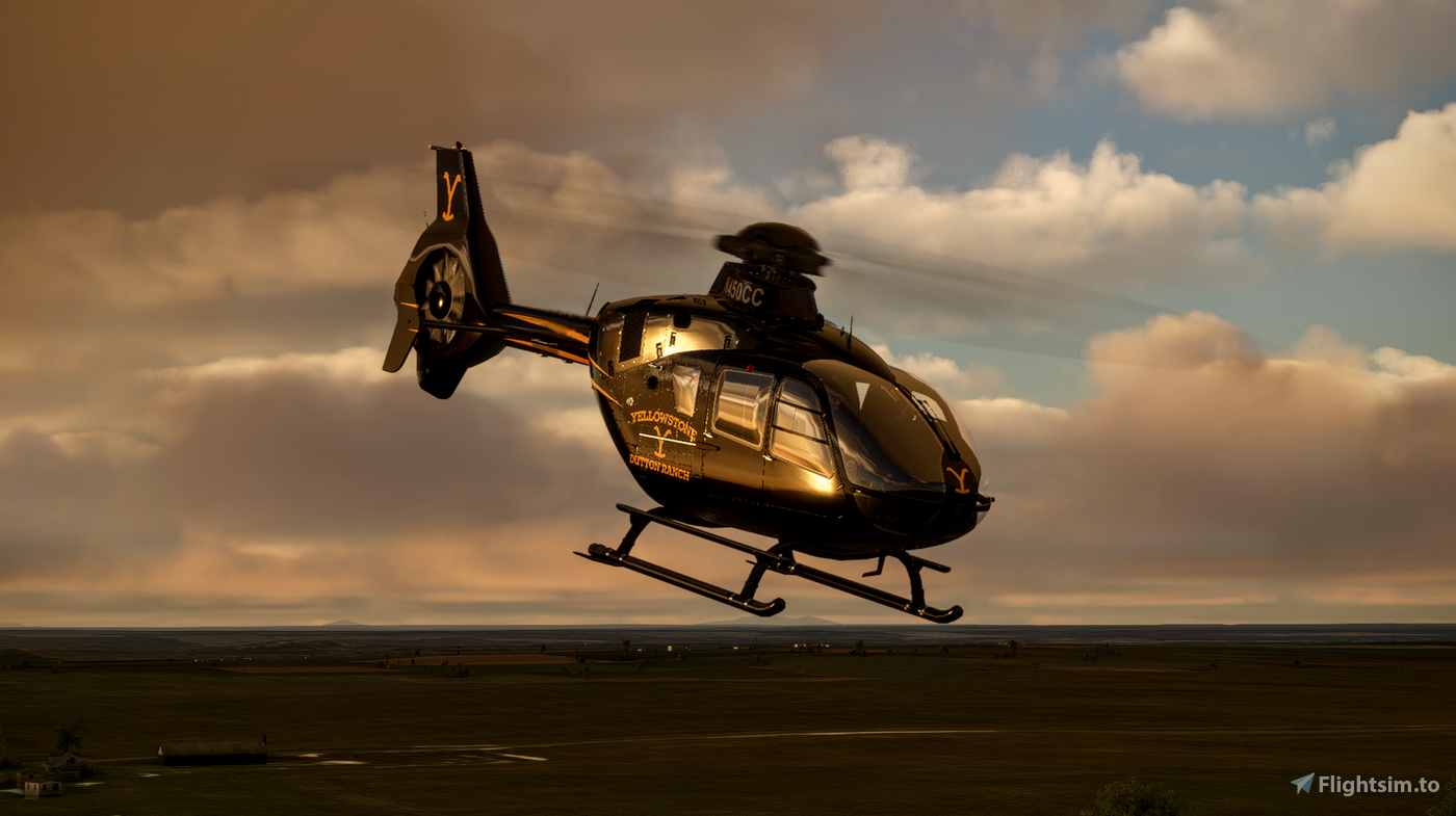 Airbus H135 - Yellowstone Dutton Ranch | N450CC for Microsoft Flight ...