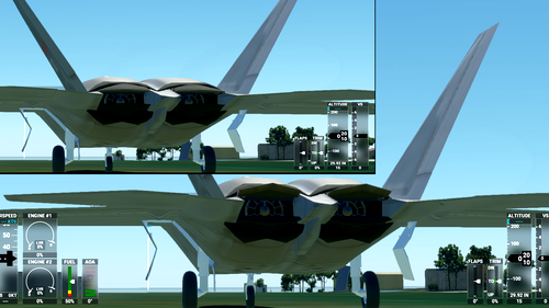 F-22 Raptor » Microsoft Flight Simulator