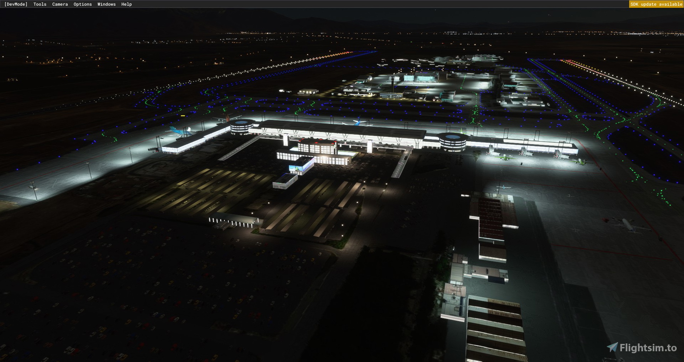 SCEL Old generation 3D building replace for Microsoft Flight Simulator ...